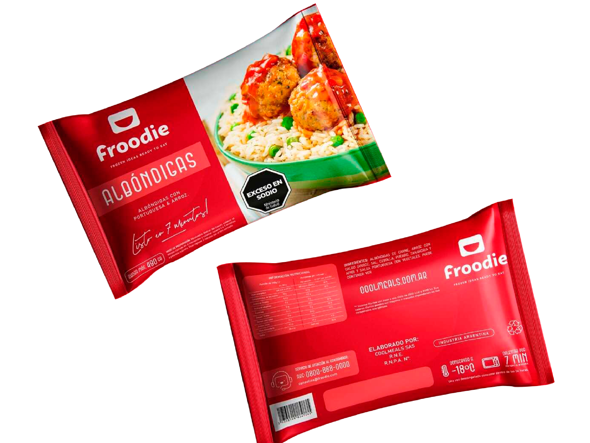 DLR Alimentos Congelados Casa Central | Platos Listos Froodie - Albond ...