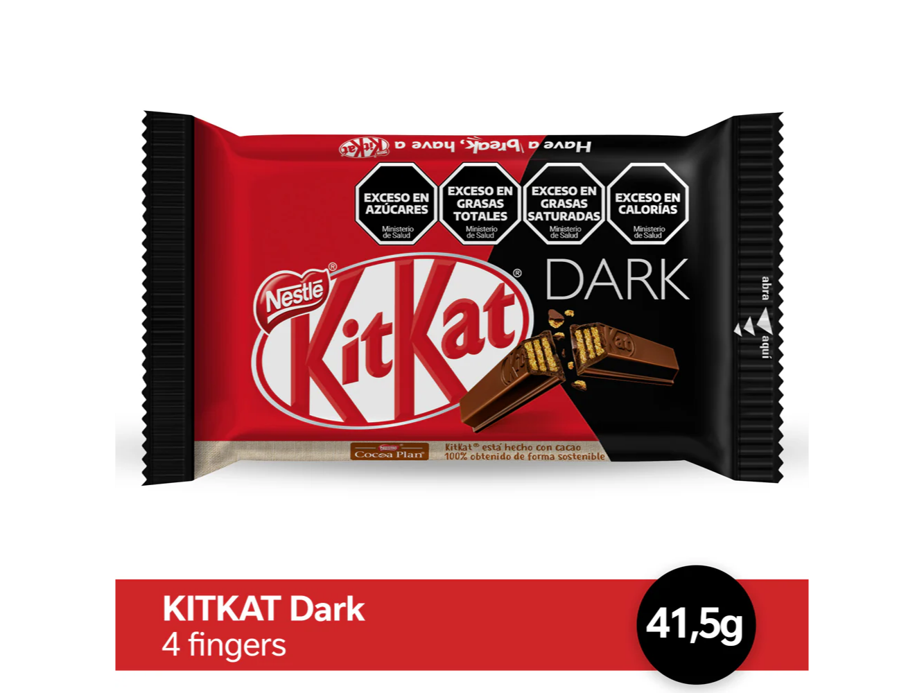 Kiosco en casa | kit kat choco dark